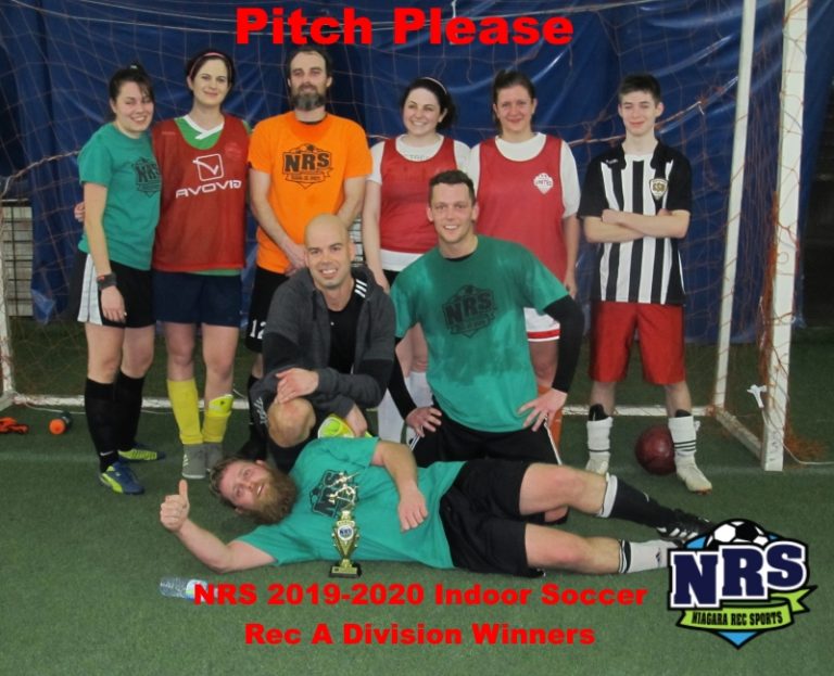 NRS 2019-2020 Indoor Soccer Rec A Division Winners | Niagara Rec Sports